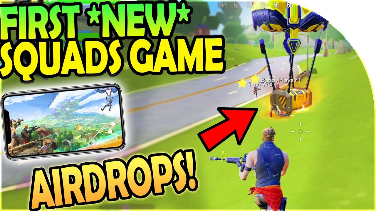 FIRST *NEW* SQUADS GAME - FORTNITE MOBILE CLONE- Fortcraft Battle ...