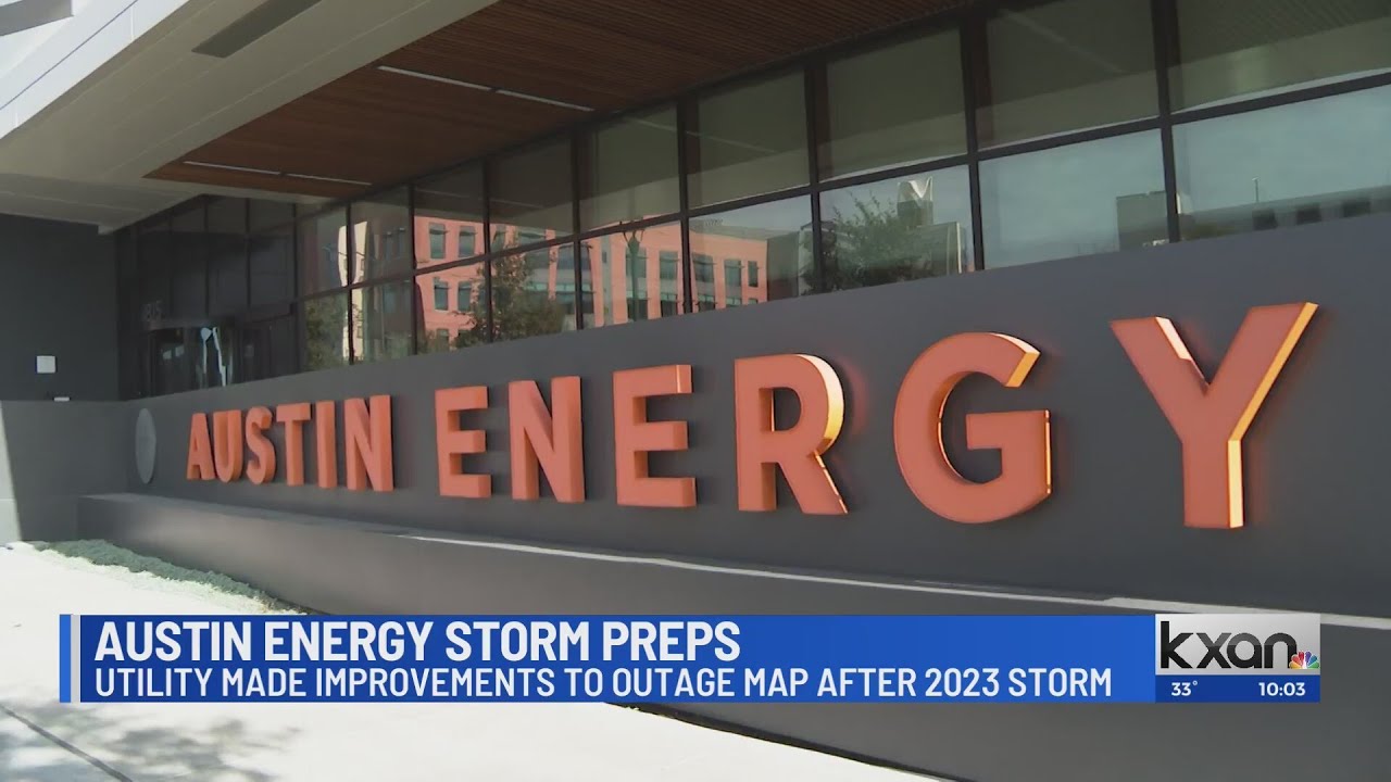 Austin Energy, outage map prepared for cold, storms - YouTube