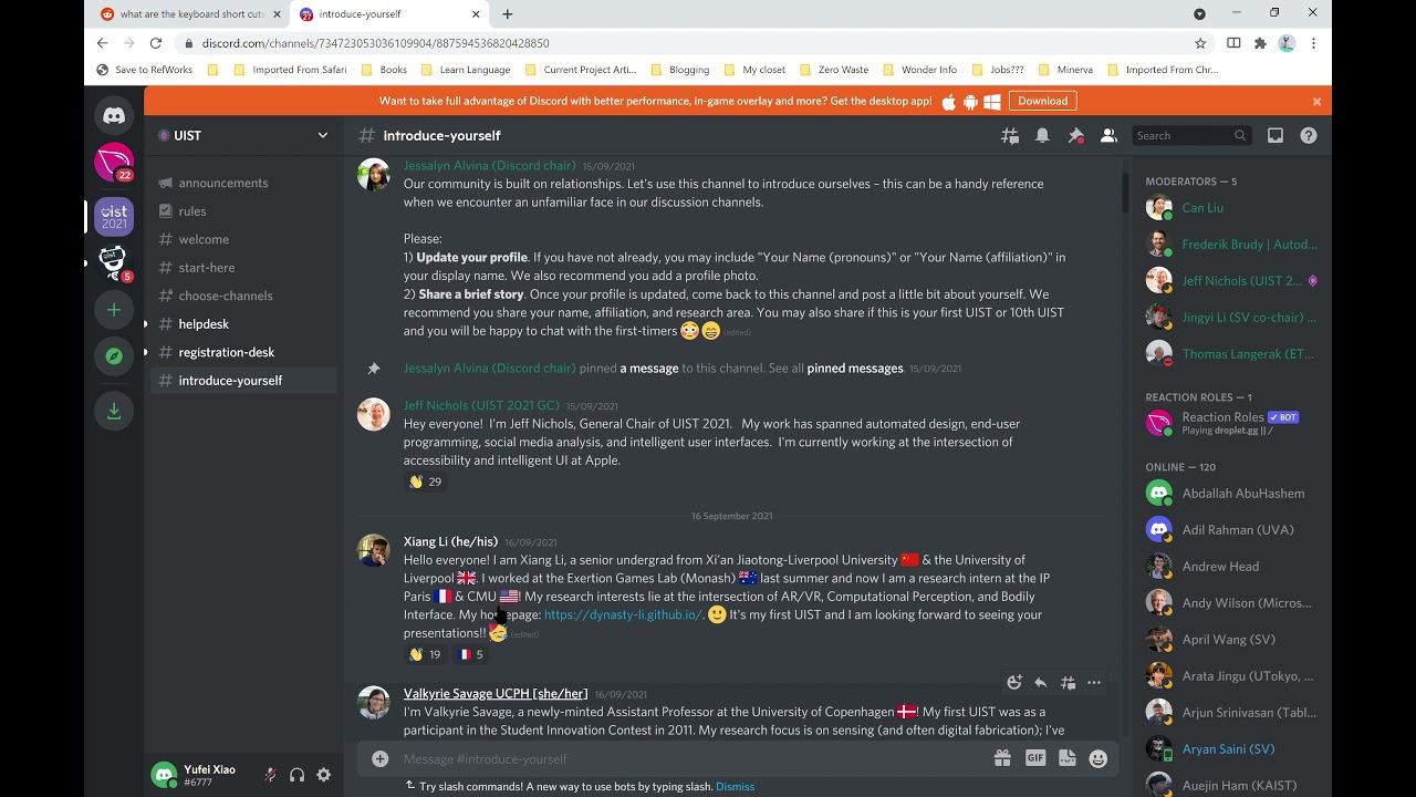 UIST Discord With Screen Reader YouTube uist-discord-with-screen-reader-youtube