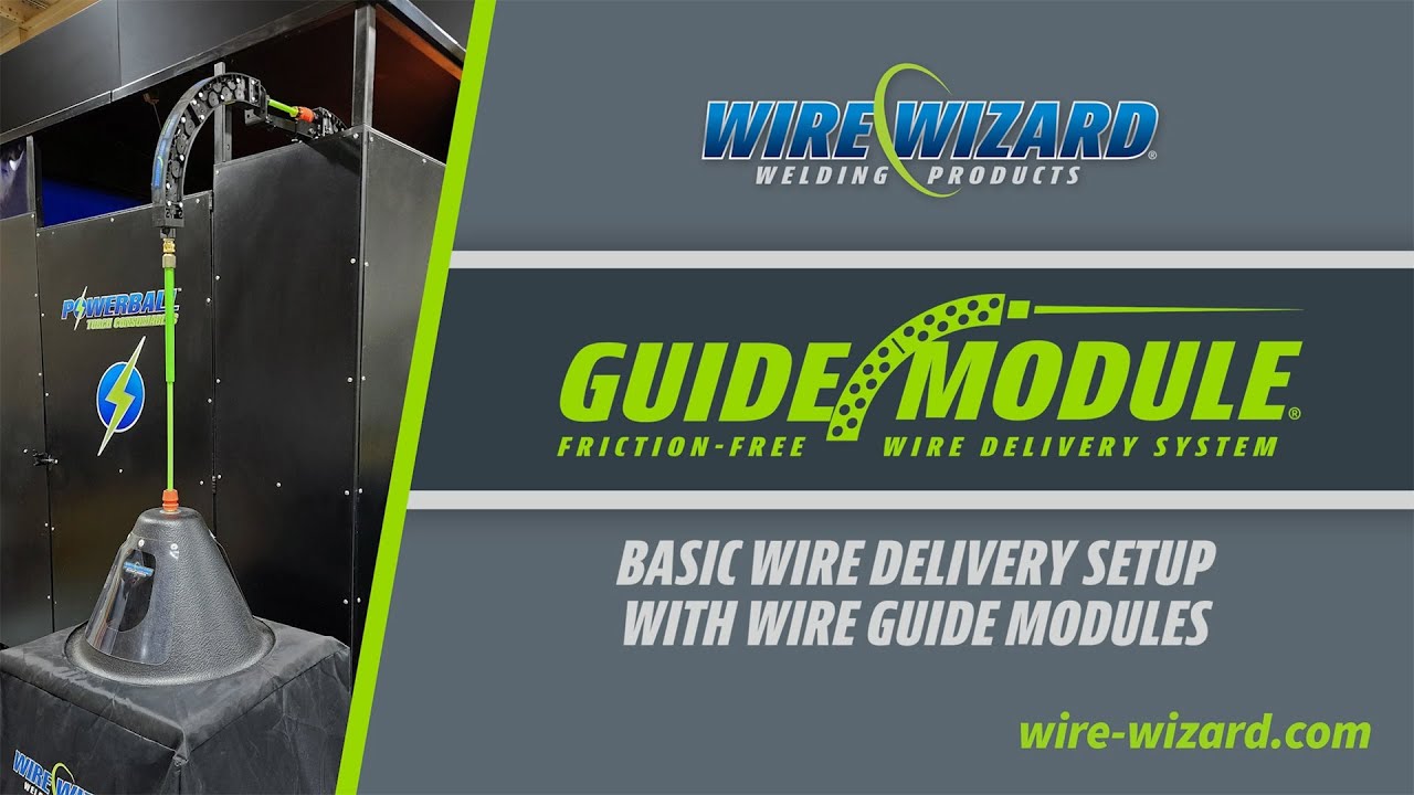 Wire Delivery System Setup with Wire Guide Modules - YouTube