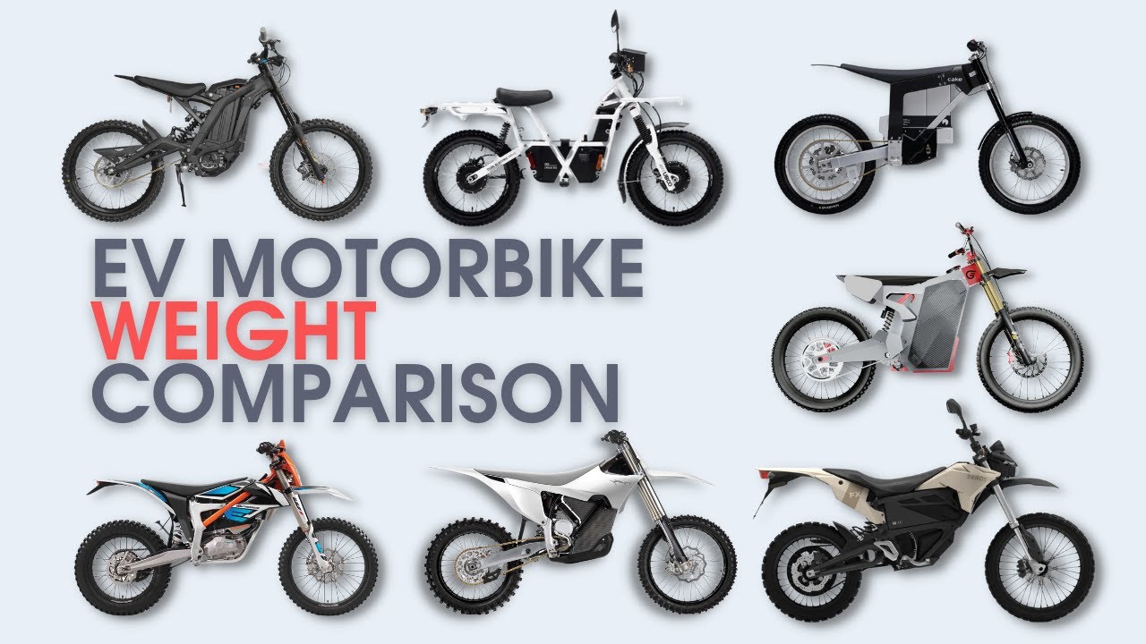 EV Motorbike Weight Comparison - YouTube