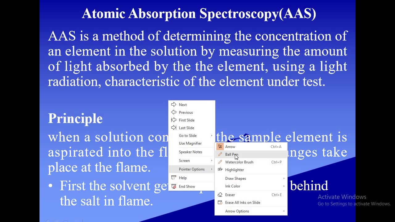 Atomic absorption spectroscopy(AAS)-Principle, Instrumentation,working ...