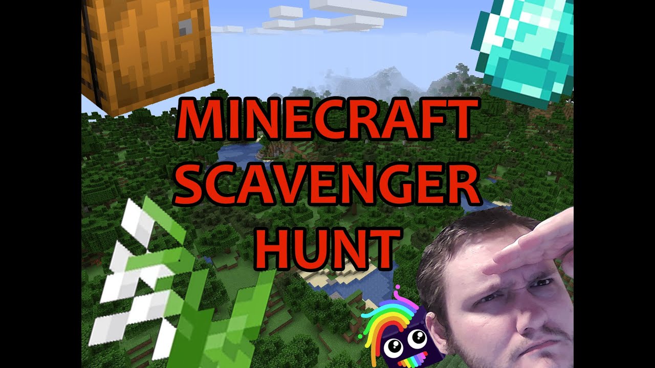 Minecraft Scavenger Hunt with Ujjio - YouTube