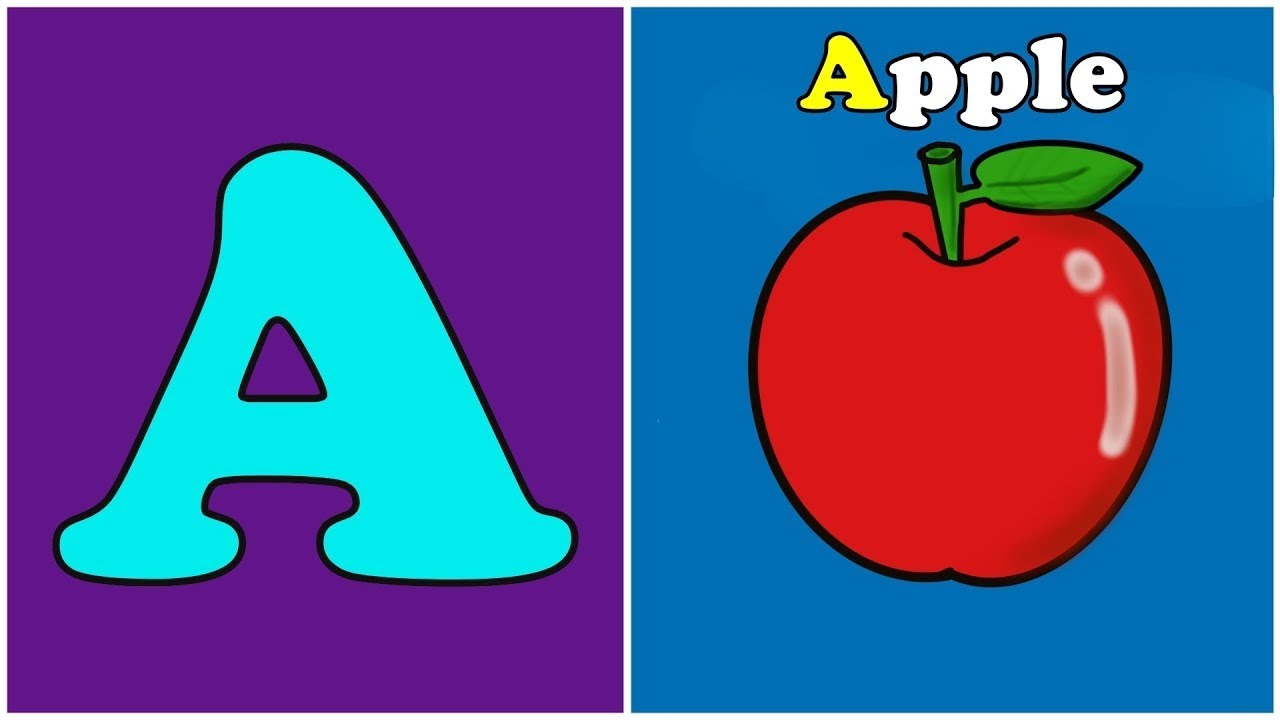 Phonic Song for toddlers || A for apple 🍎 || Phonic sound of alphabet A ...