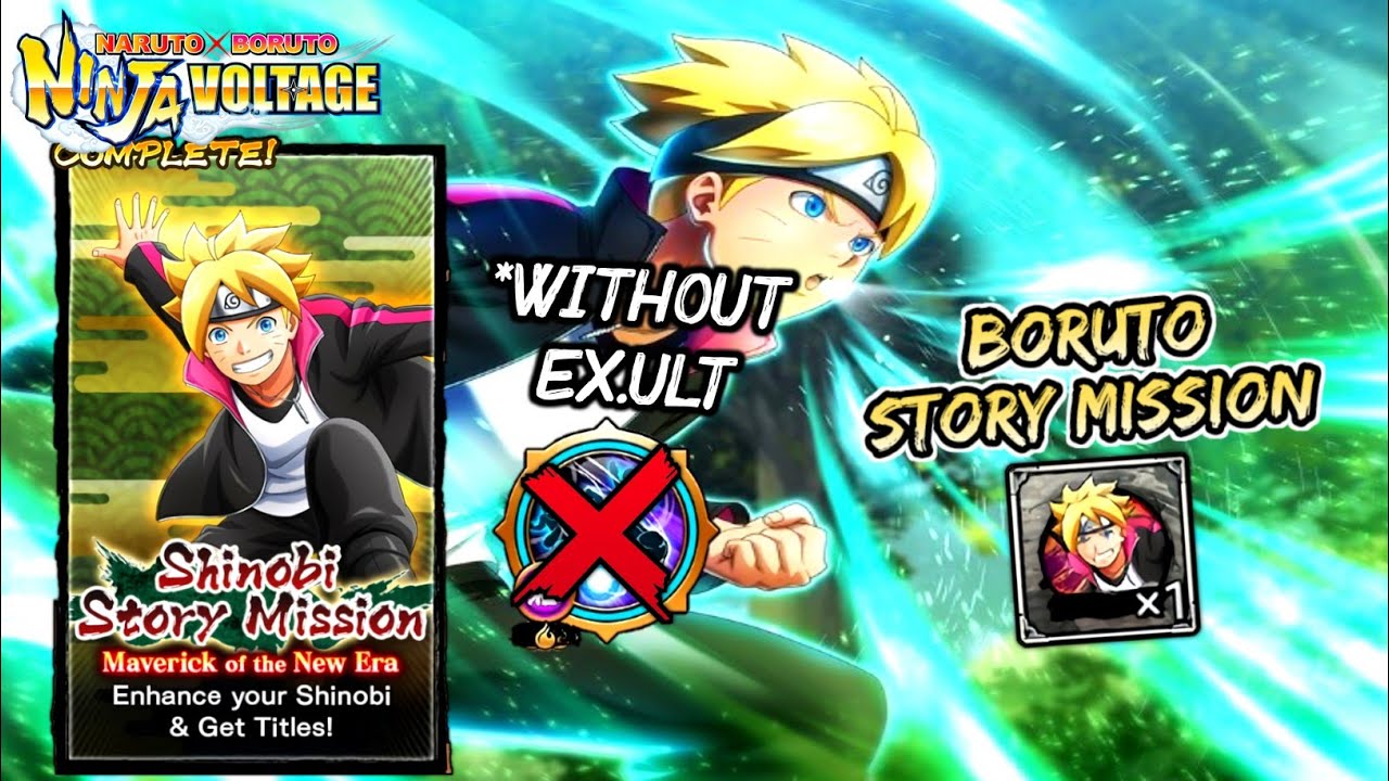 Complete All Stages Boruto Genin Shinobi Story Mission | Naruto X ...