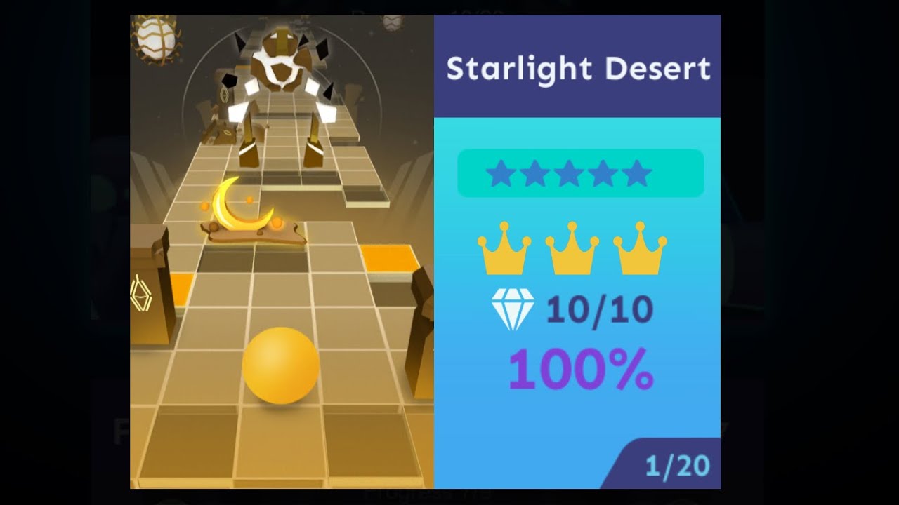 Rolling Sky - Starlight Desert - YouTube