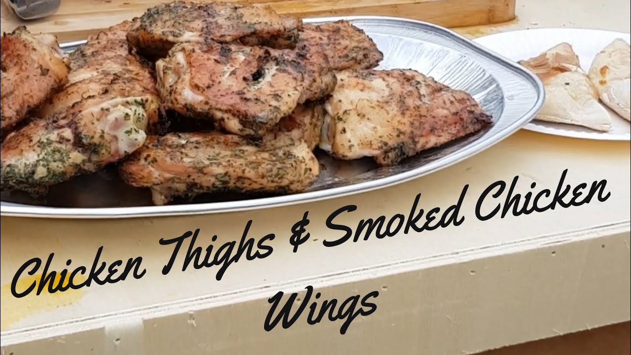 Smoked Chicken Wings and smoked chicken things - how to smoke on a ...