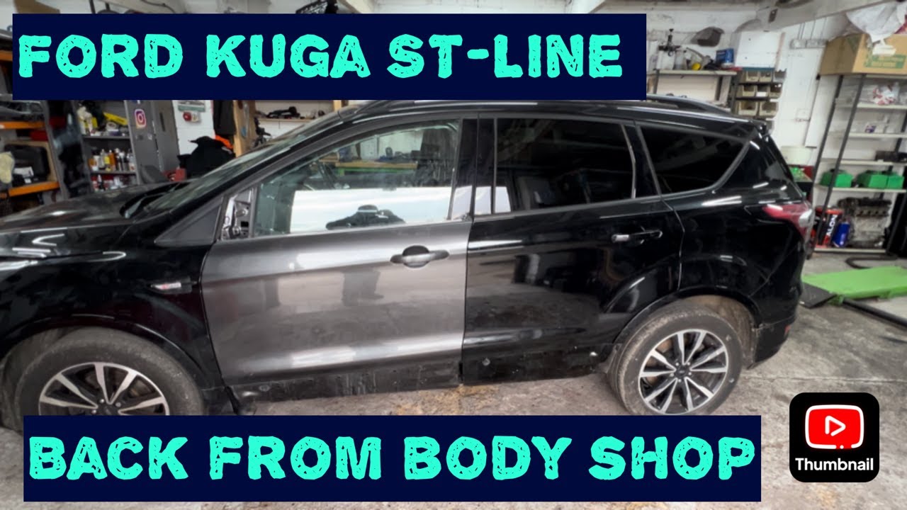Ford Kuga ST-Line 2018 Cat N Back From Body Shop - YouTube