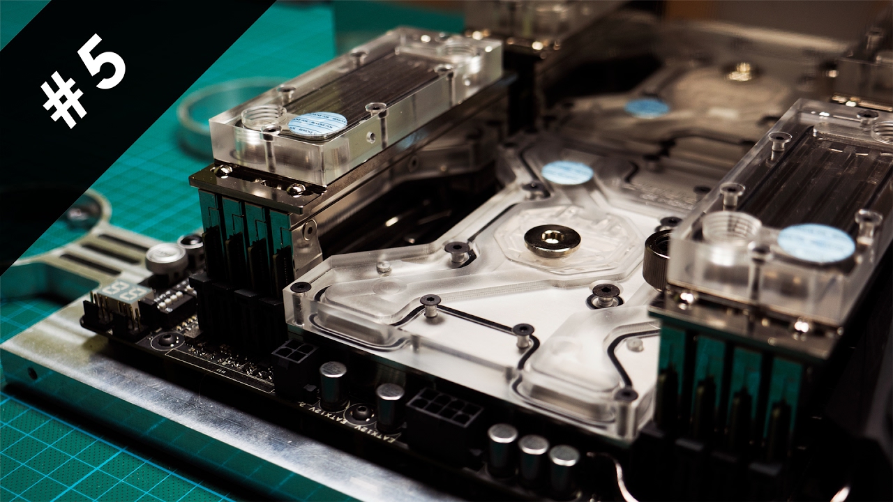 project Wing X99 - Water Cooling, Case Surface Treatment & modding! (#5 ...