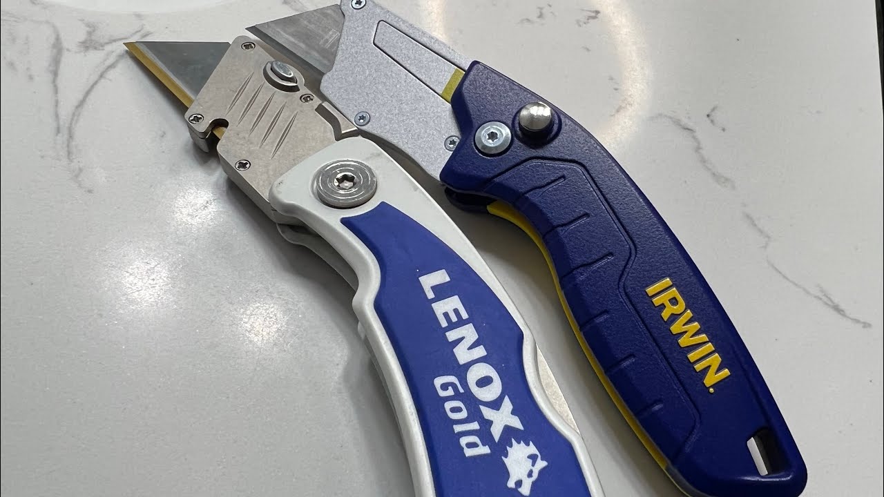 Lenox Gold & Irwin Compact Knife - YouTube