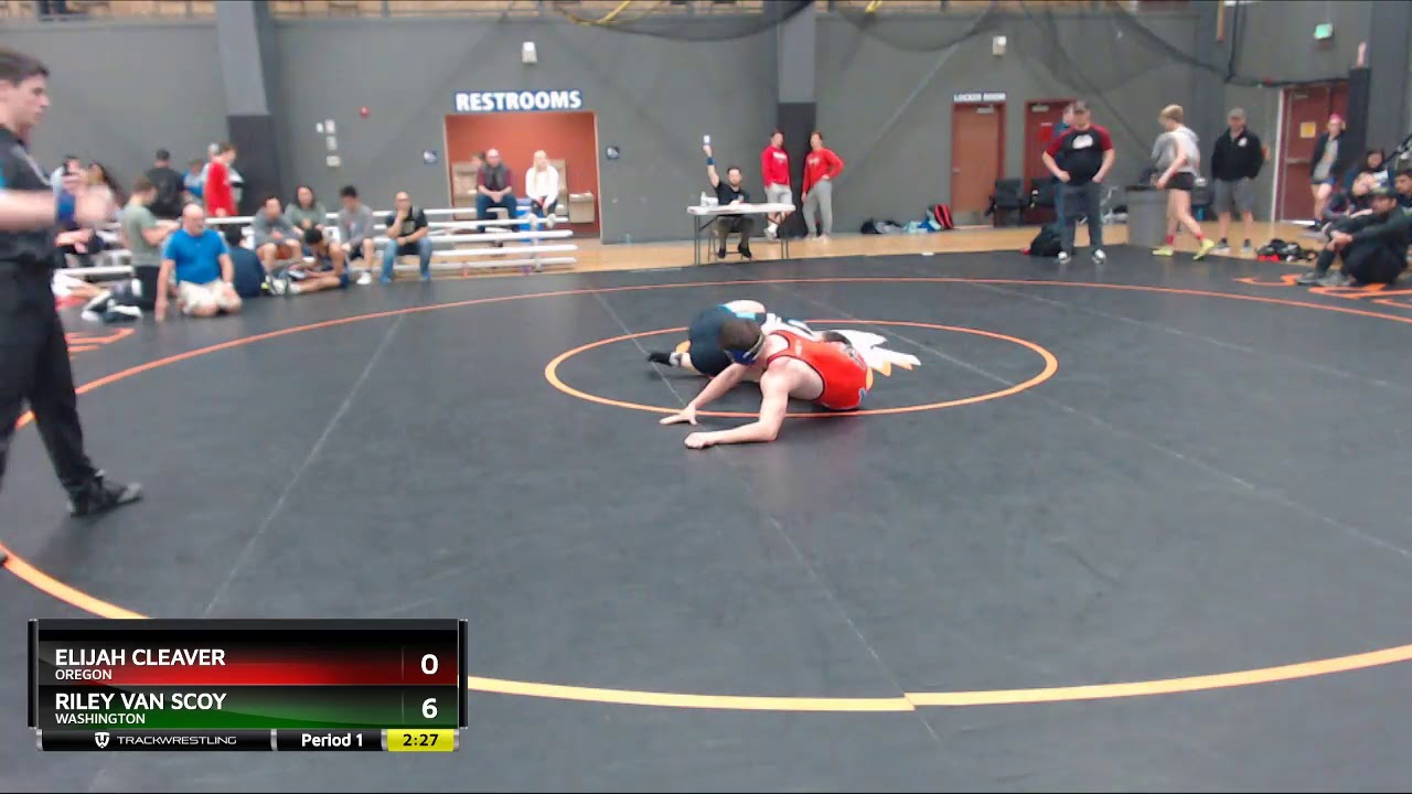 Junior 152 Elijah Cleaver Oregon Vs Riley Van Scoy Washington - YouTube