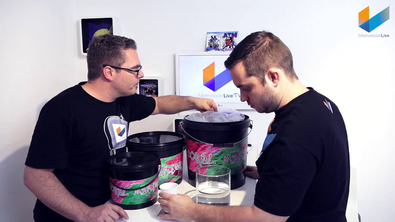 Coral Master Premium Reef Salt | Review | Meerwasser Live TV - YouTube