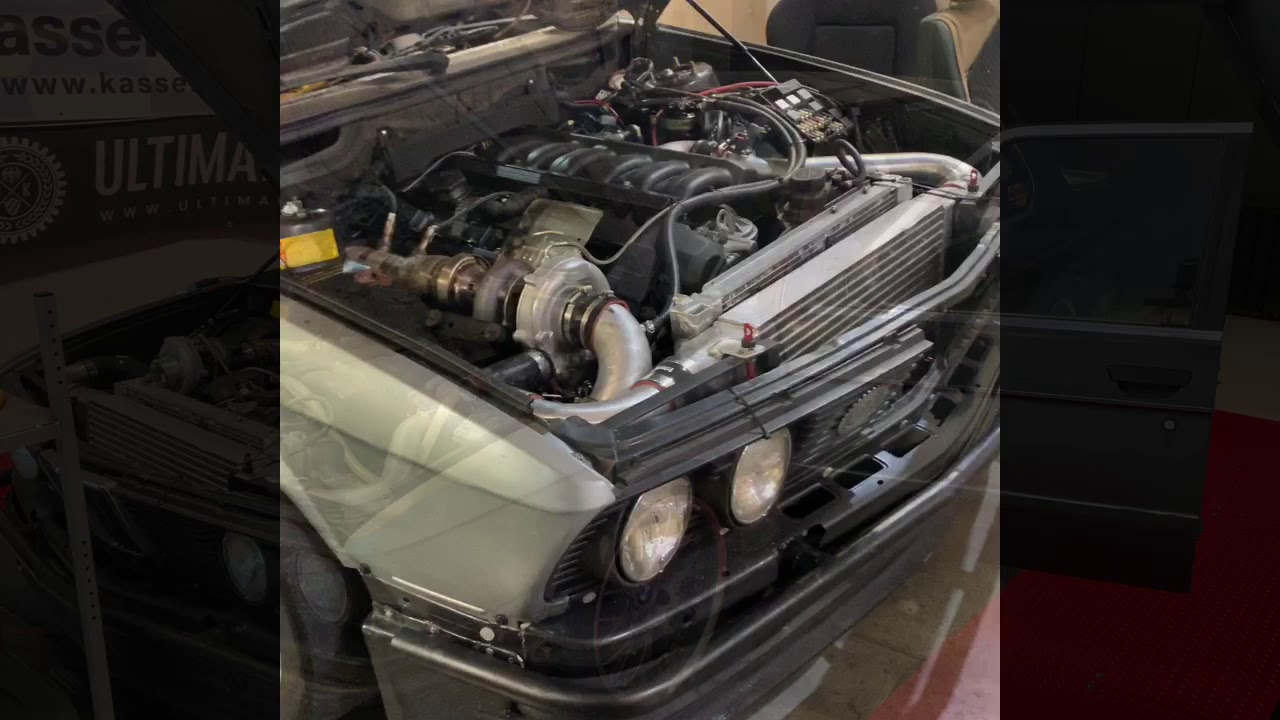 Turbo s50 BMW e28 - YouTube