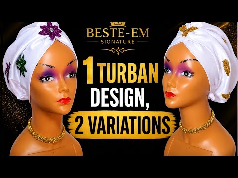  One minute Simple Turban in 2 Different Ways 