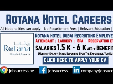 How to apply in Rotana career #rotana #jobsinRotana #dubaijobs - YouTube