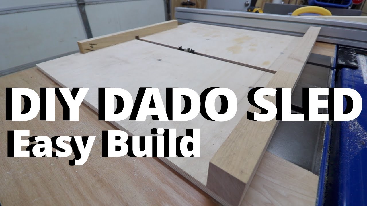 How To Make A Dado Sled *With Basic Tools* - YouTube