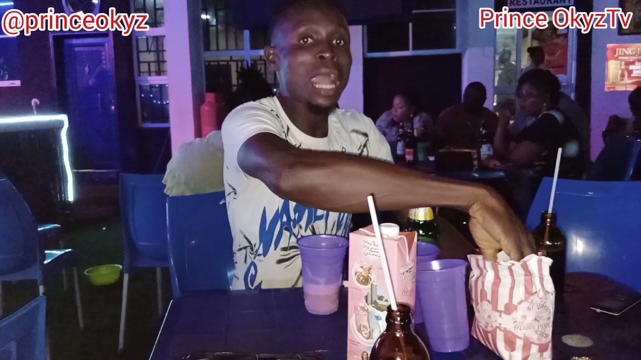 See how this guy disgraced people at night in an open bar - YouTube