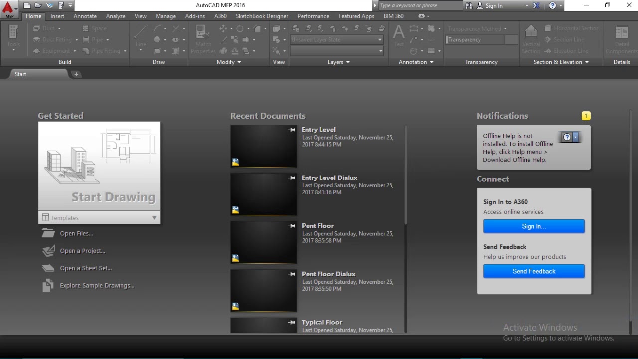 Autocad MEP Project Set up. - YouTube