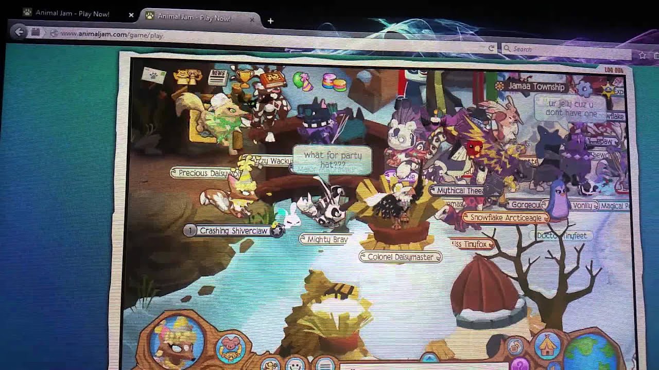 Animal Jam First Video Ever! - YouTube