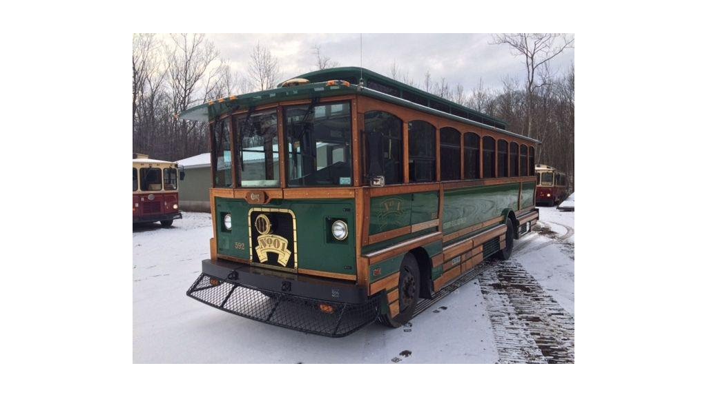 1997 Chance Trolley Bus Low Miles, Wheel Chair Lift, Cummins Diesel ...