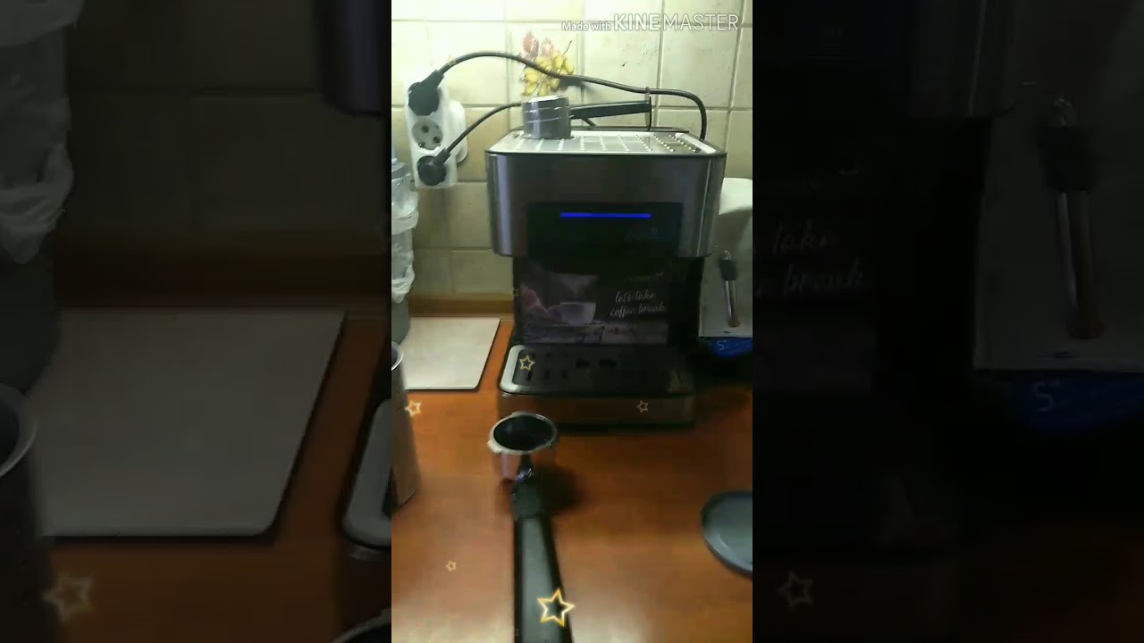 Camry CR 4410 Pressure coffee machine- Adler - YouTube