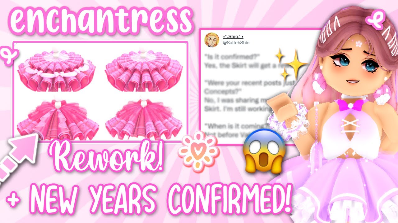 😱 CONFIRMED! MAGICAL ENCHANTRESS & FAIRY SKIRTS REWORK + NEW YEARS TEA ...
