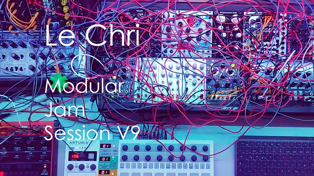 Modular Techno Jam Session V9 - YouTube