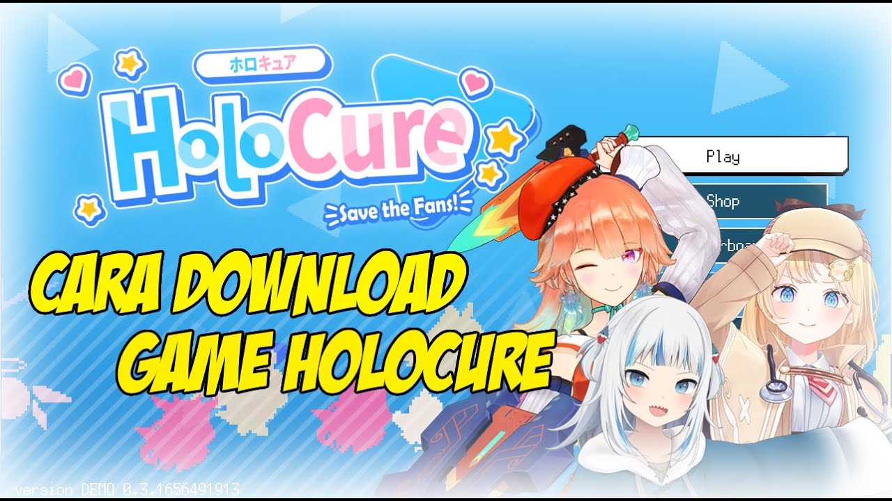 TUTORIAL/CARA DOWNLOAD GAME HOLO CURE DI PC BAHASA INDONESIA *CEK PIN ...