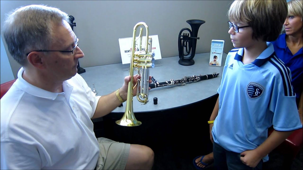 Beginning Band 5th Grade Student Rents an Instrument with ...
