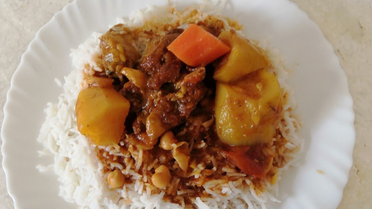 LAMB SALONA FOR LUNCH RECIPE || ARABIAN CUISINE - YouTube