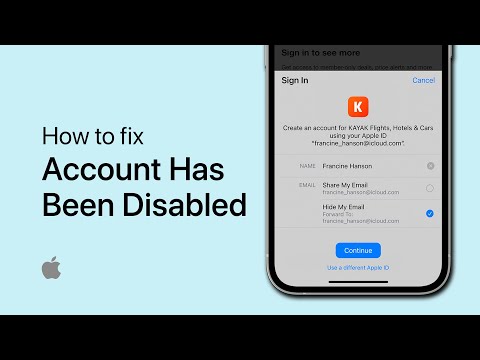 Fix Your Account Has Been Disabled In App Store - YouTube