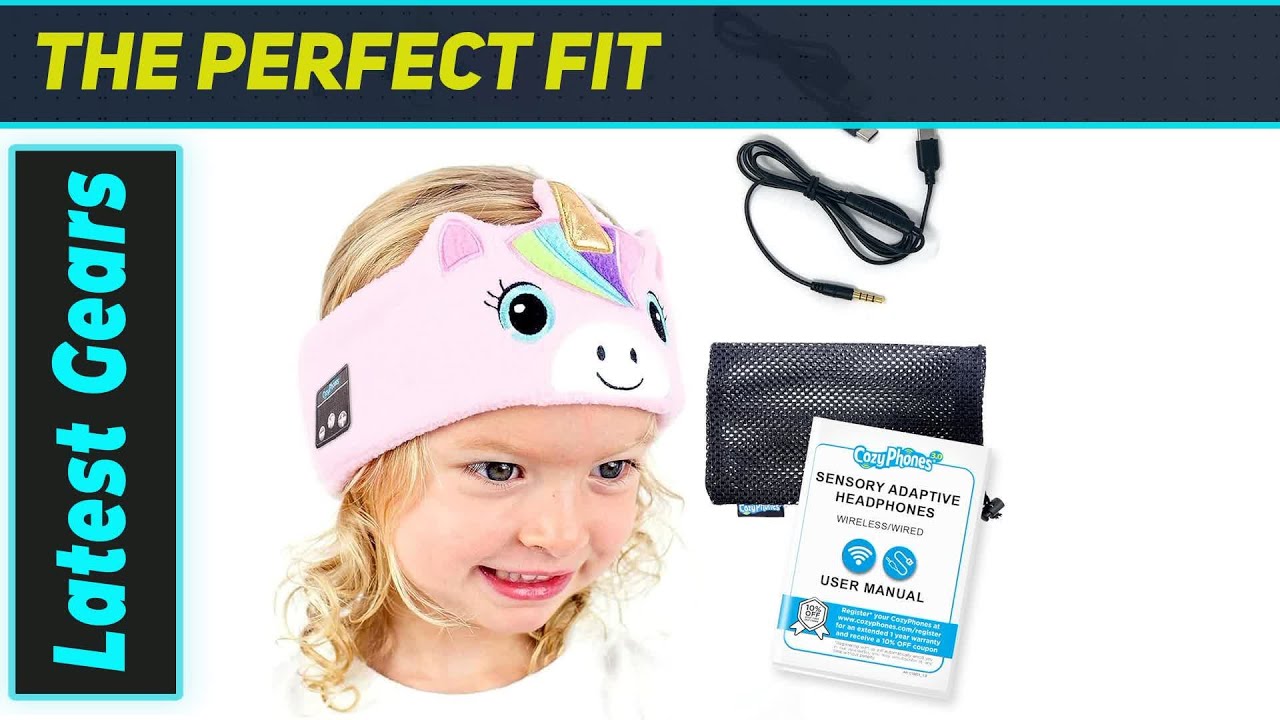 Best Sensory Headphones for Kids? CozyPhones Unicorn Review! - YouTube