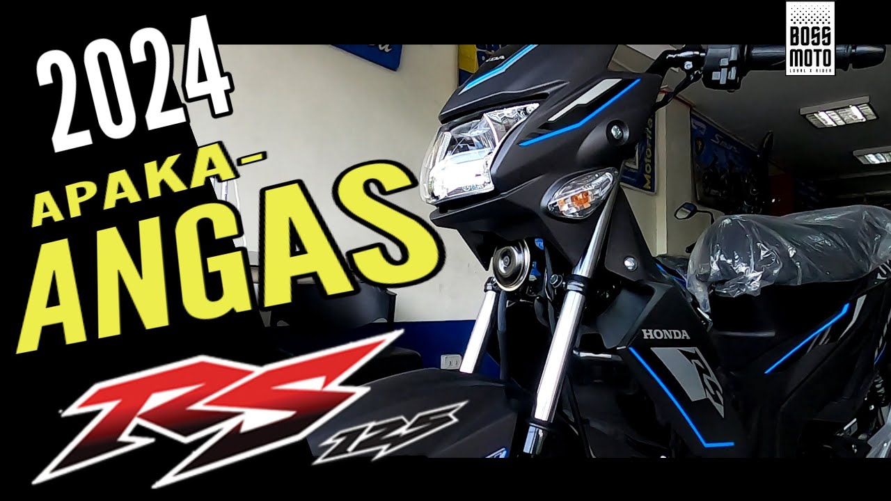 Honda RS 125 Price Specs Features Ph 2024 P reviews - YouTube