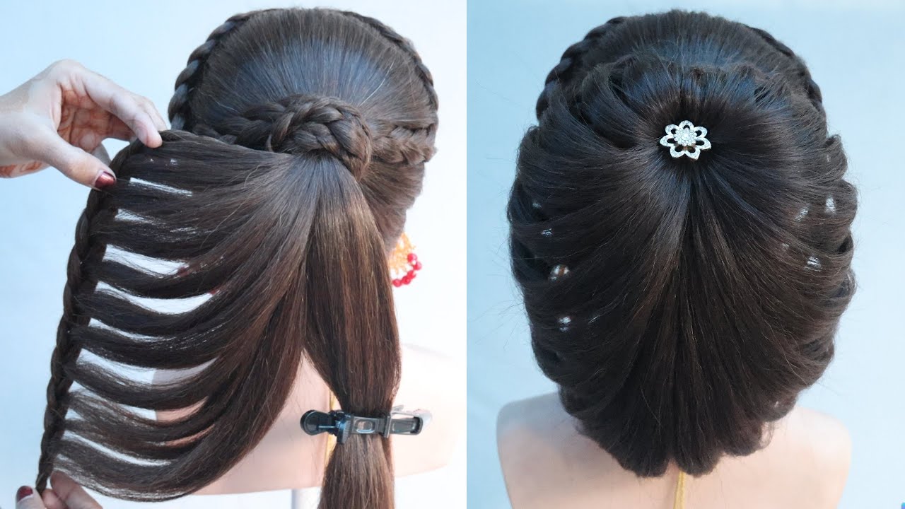 very easy hairstyle for beginners | hairstyle for long hair - YouTube