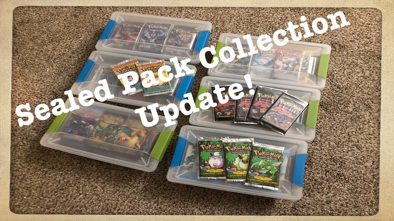 Sealed Pokemon Pack Collection (11/2/2019) - YouTube
