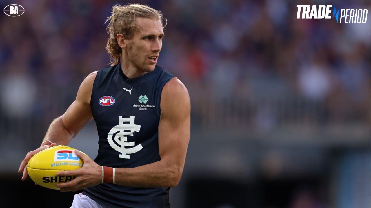 NIck Haynes OFFICIALLY joins the Carlton Football Club - YouTube