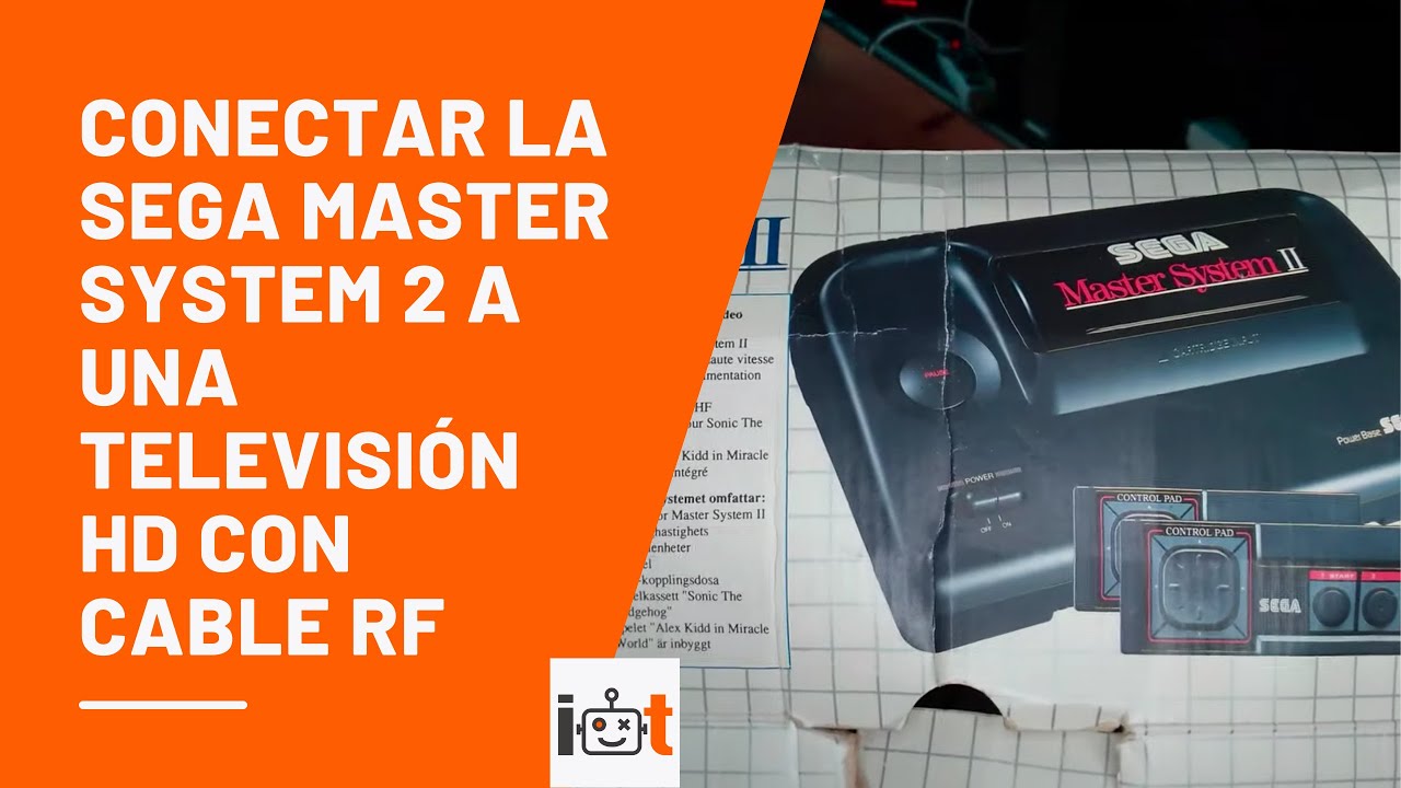 Conectar la Sega Master System 2 a una televisión HD con cable RF - YouTube