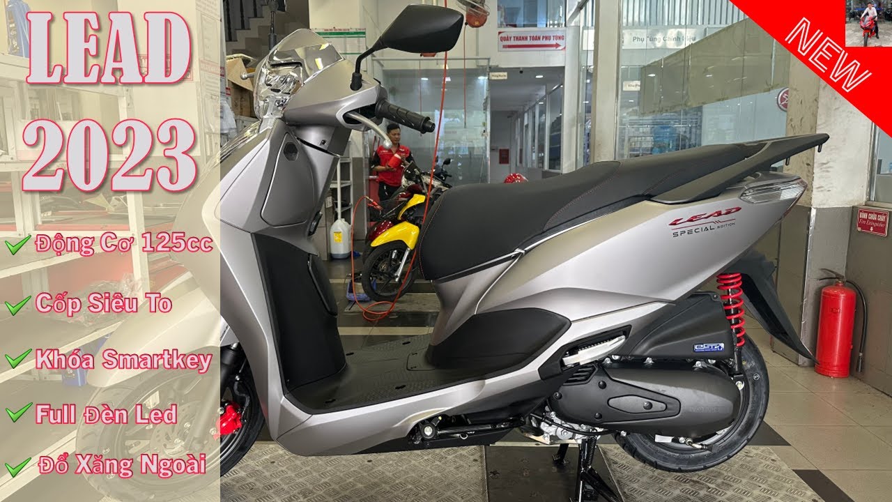 Pha Vo | Ráp Mới Honda Lead 125cc | Phiên Bản Đặc Biệt Màu Bạc Nhám Đen ...