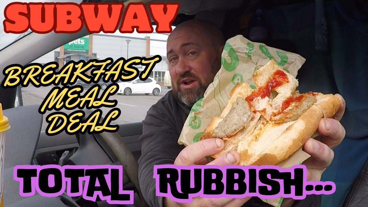 Subway Breakfast Deal - YouTube