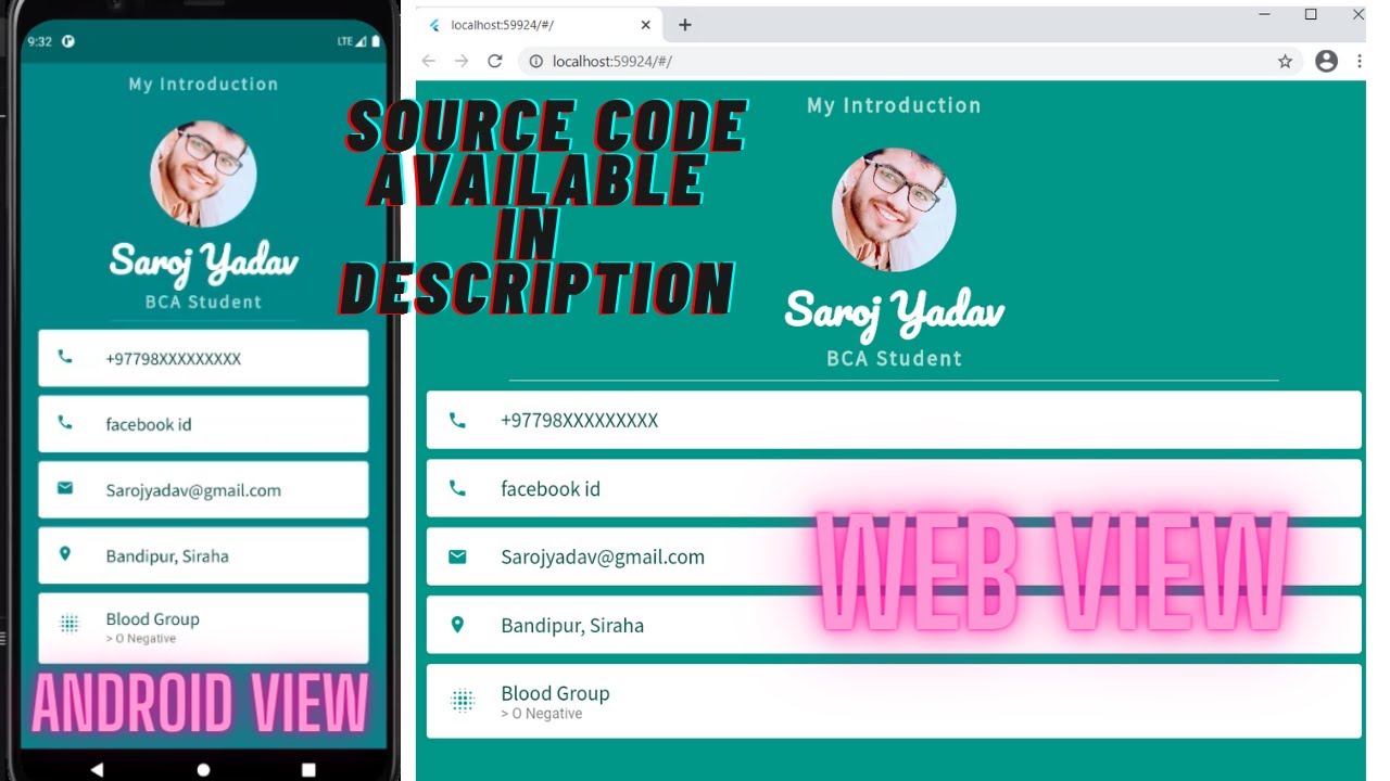 Flutter Introduction App With Source Code | Codeplus - YouTube
