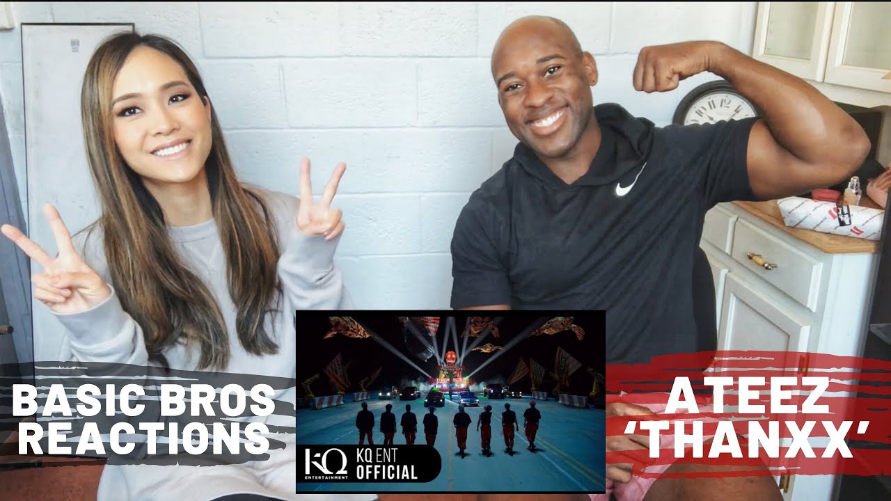 Basic Bros REACT | ATEEZ 'THANXX' - YouTube
