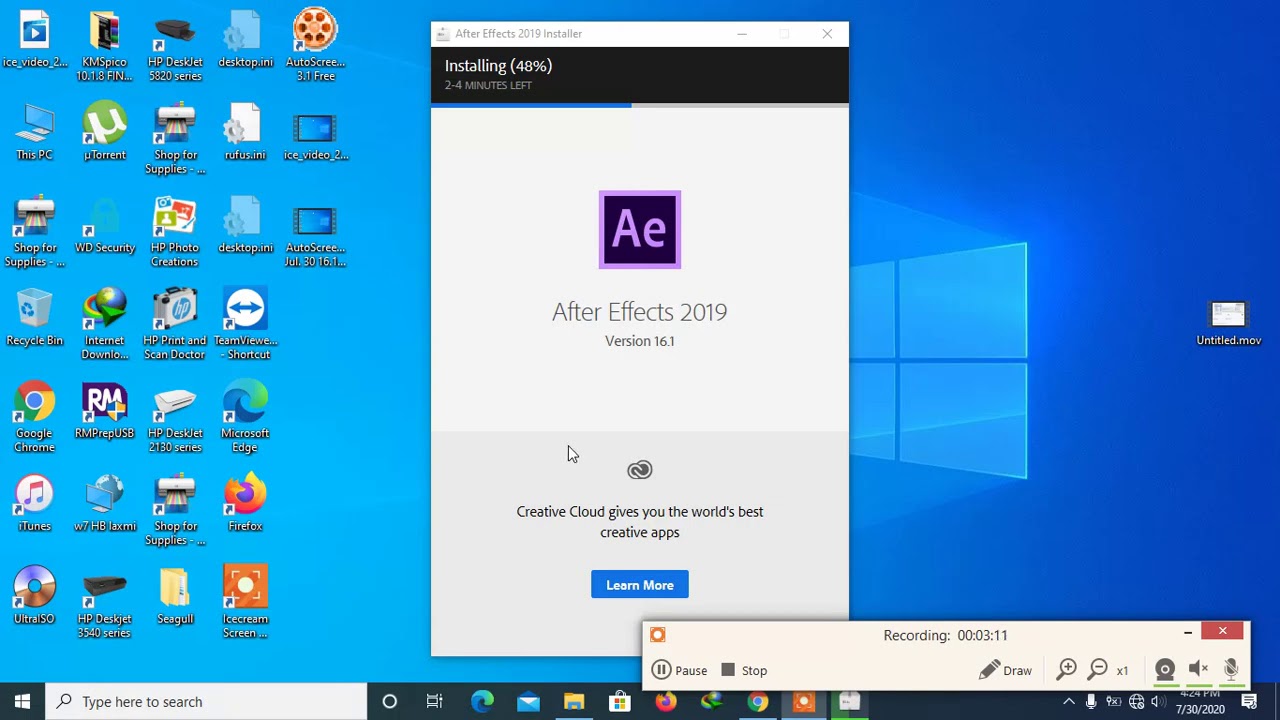 how to install adobe after effects cc 2019 (2020) - YouTube