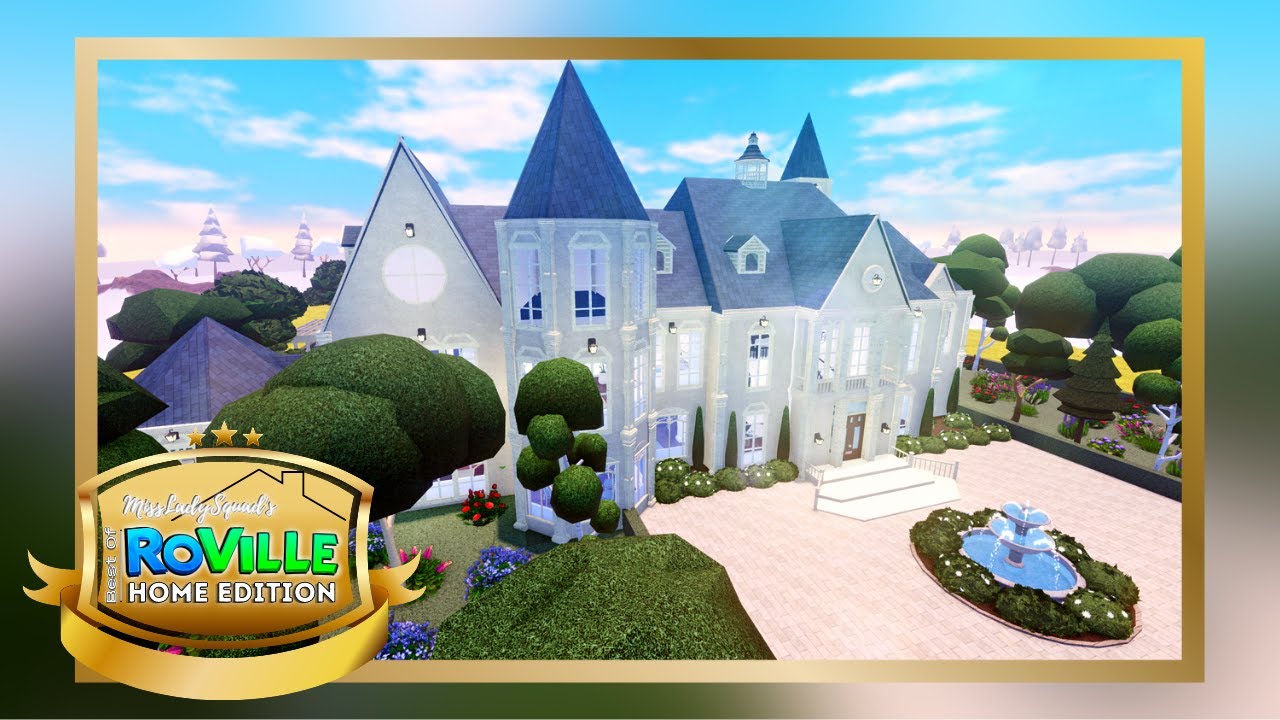 🏡 Small French Chateau || Best Of RoVille - Home Edition With House ...