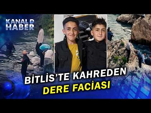Bitlis'te Aile Faciası: Dereye Düşen 3 Oğlundan Birini Kurtarabildi