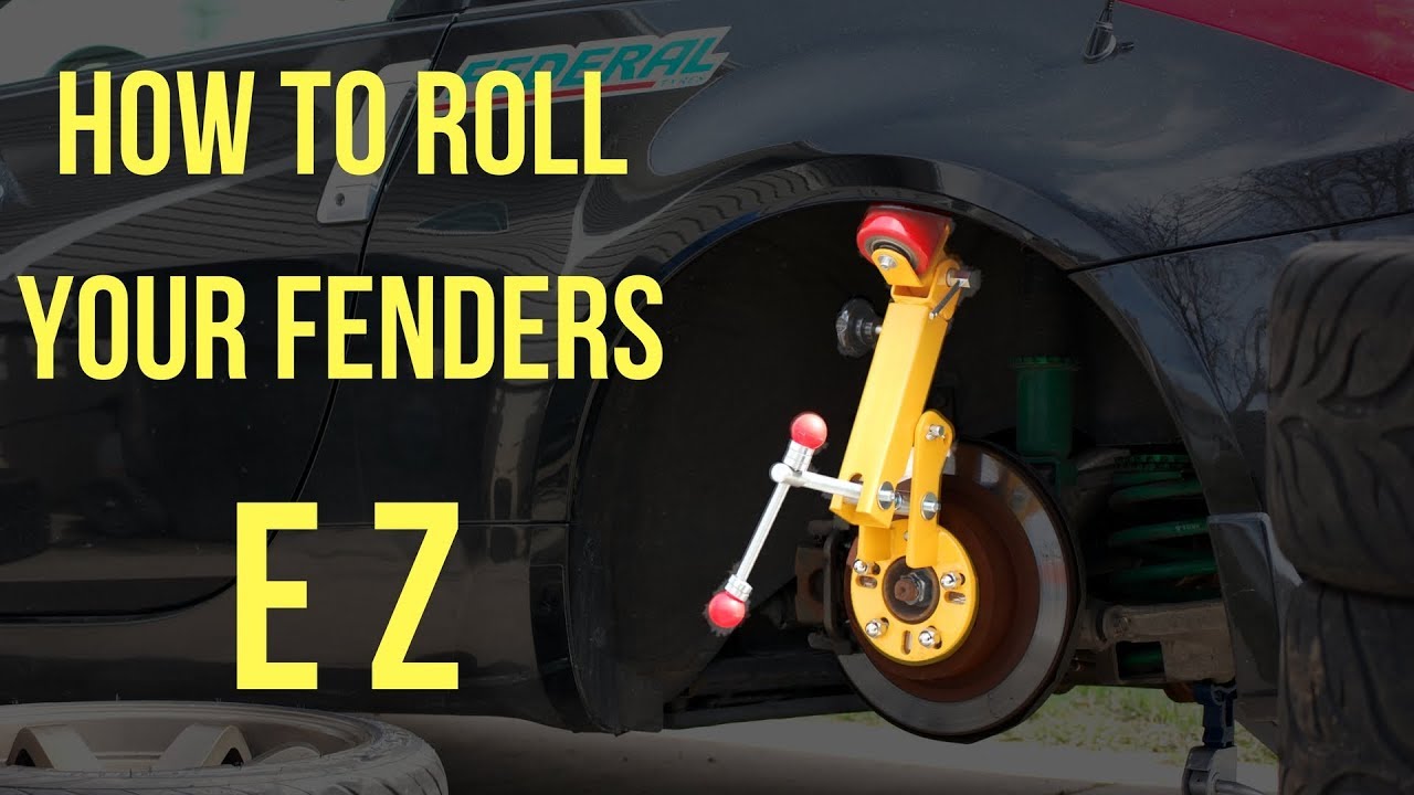 How To Roll Your Fenders E Z - YouTube