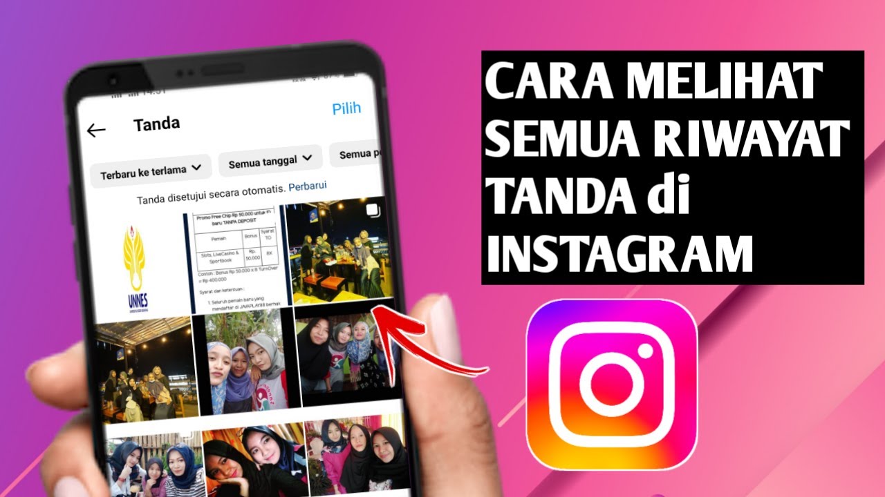 CARA MELIHAT SEMUA POSTINGAN yang PERNAH KITA TANDAI DI INSTAGRAM | cek ...