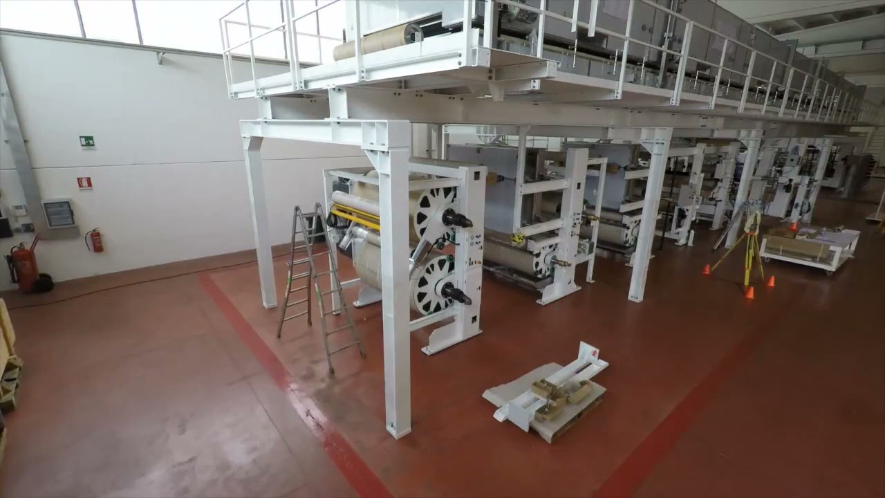 Rossella - New silicone coating line by Polytype Converting - YouTube