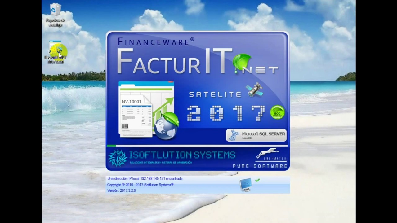 02 Instalar Financeware® FacturIT .NET 2017 3.2 para CFDI 3.3 - YouTube