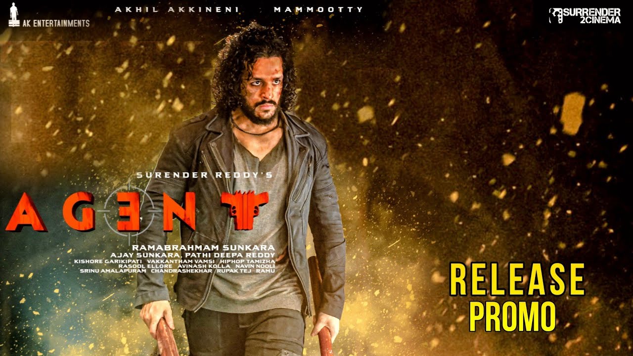 AGENT Movie Release PROMO|Akhil Akkineni | Agent Promo | Agent Tomorrow ...
