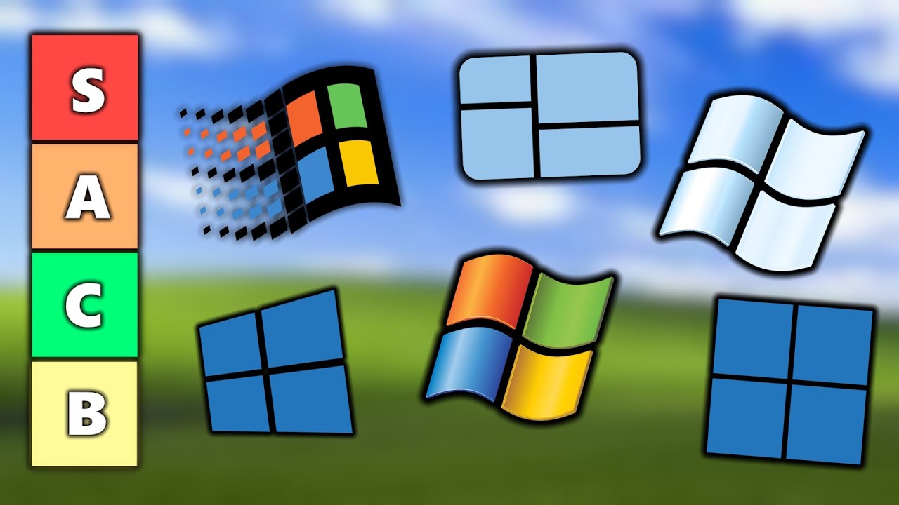 Putting Windows versions into a tierlist! - YouTube
